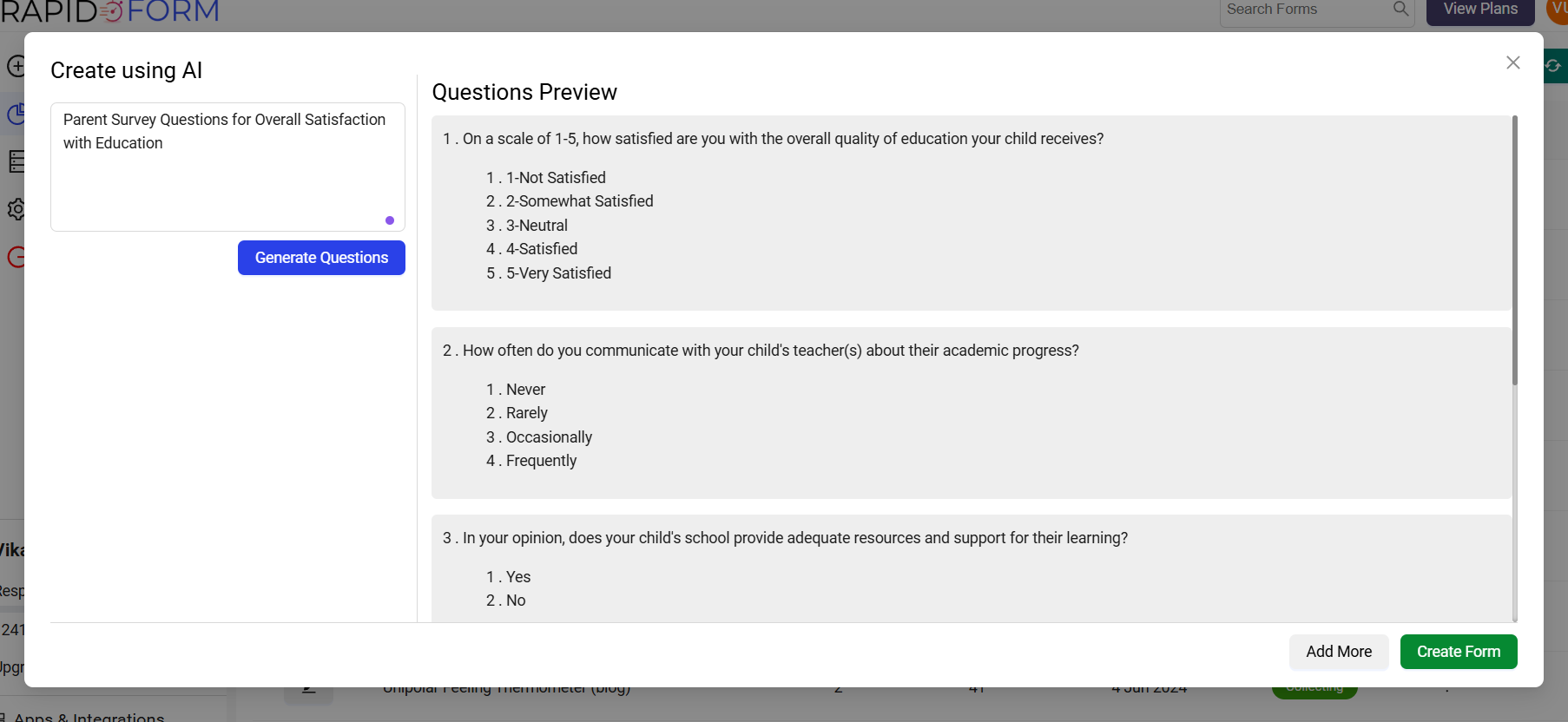 Top 80 Parent Survey Questions for Questionnaires
