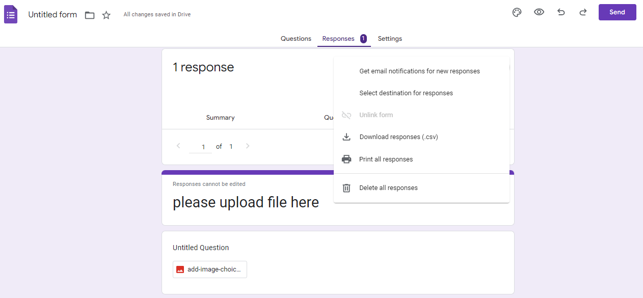 How to Enable File Upload in Google Forms