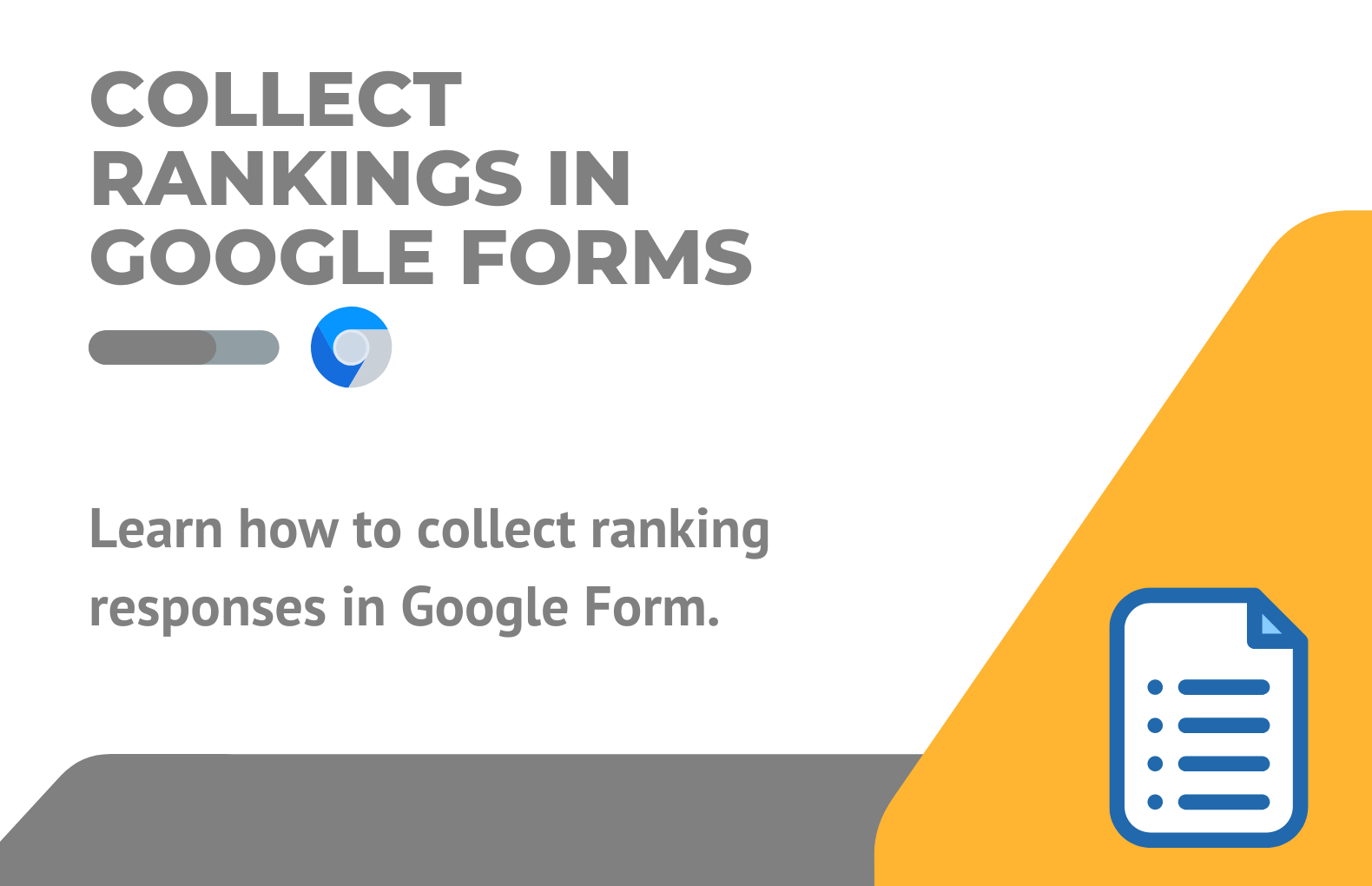 How to Do Ranking in Google Forms: A Step-By-Step Guide