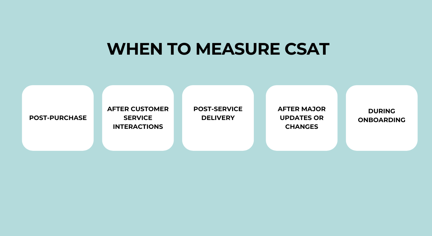 What is CSAT and how do you measure it?